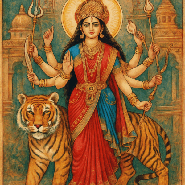 10+ Stunning Artistic Durga Maa Drawings – Free PDF & Images