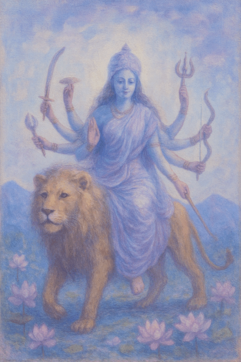 10+ Stunning Artistic Durga Maa Drawings – Free PDF & Images