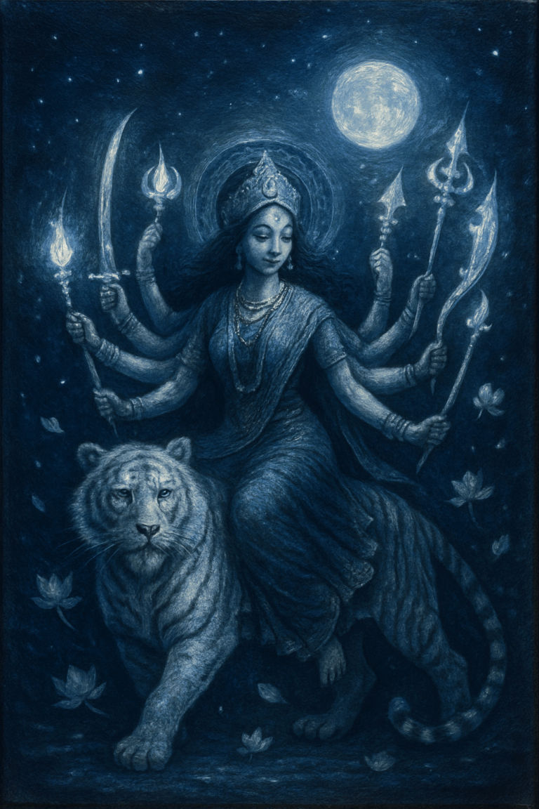 10+ Stunning Artistic Durga Maa Drawings – Free PDF & Images