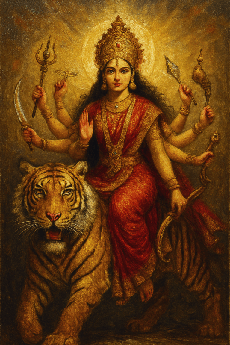 10+ Stunning Artistic Durga Maa Drawings – Free PDF & Images