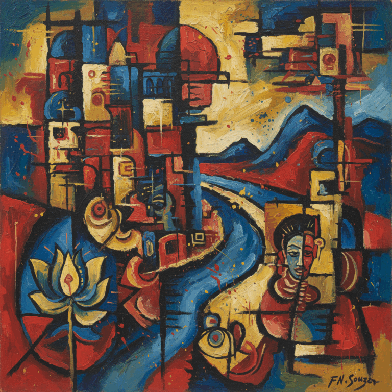 Abstract Art in India: Styles, History & 7 Famous Artists