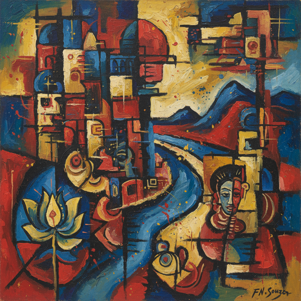Abstract Art in India: Styles, History & 7 Famous Artists