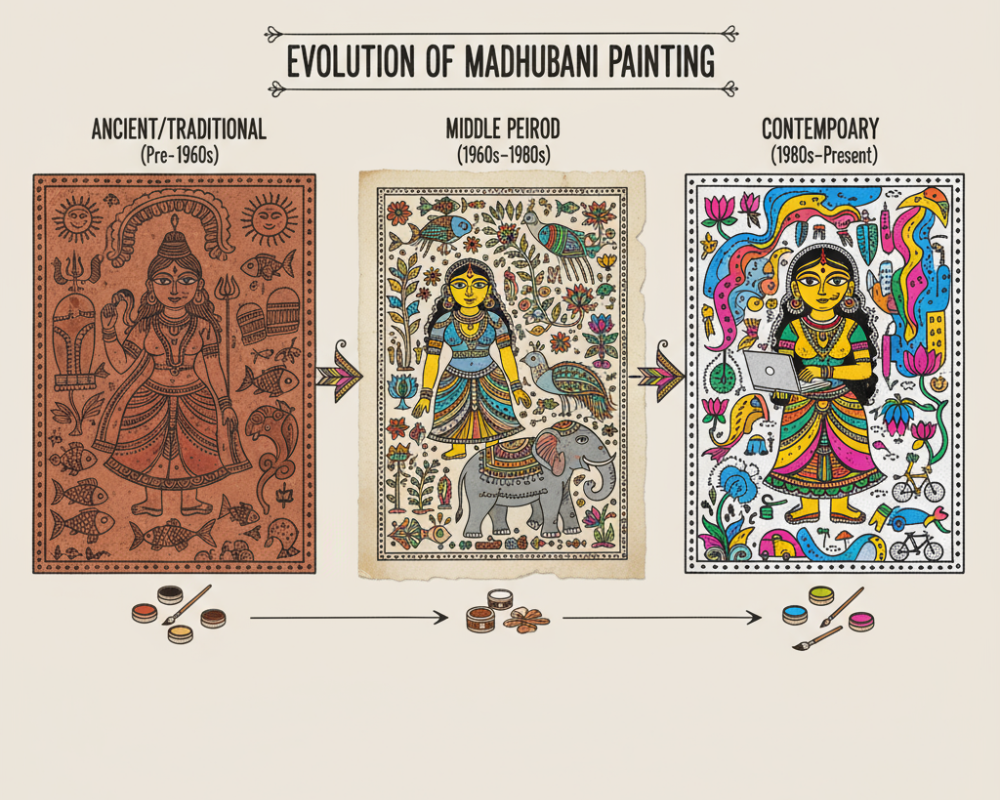 Madhubani Painting History: Origin, Evolution & Significance