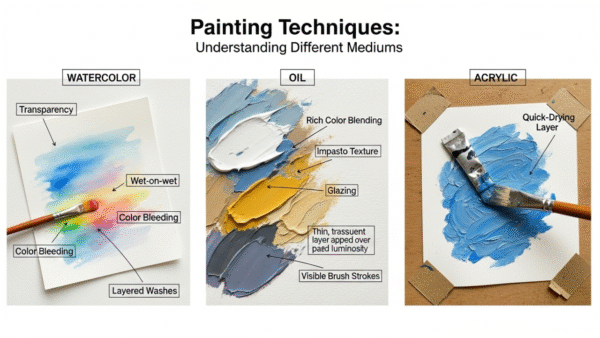 Best Art Techniques for Beginners: 7 Essential Methods