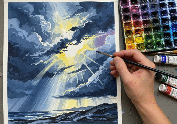 #1 Best Watercolor Landscape Painting - Guide & Tips