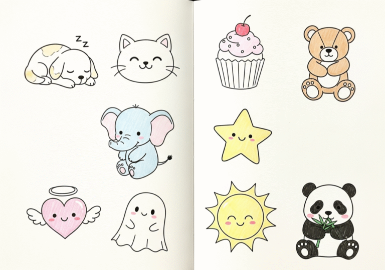 40+ Drawing Ideas for Beginners (Easy & Creative Guide)
