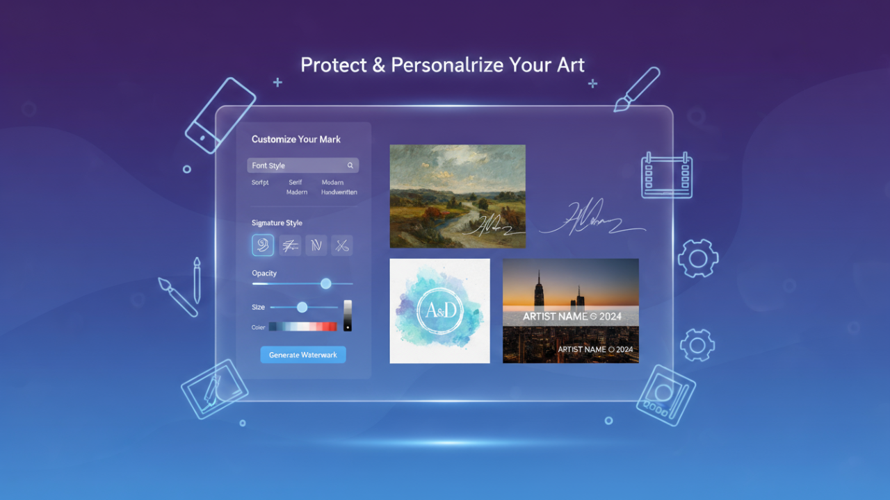 Best Artist Watermark Generator | 100% Free Tool