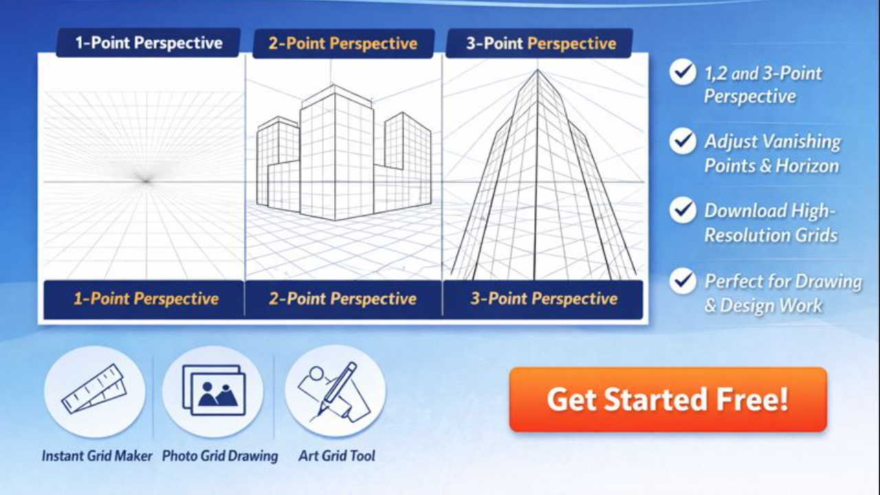 Perspective Grid Generator – Free Tool | Artisthu